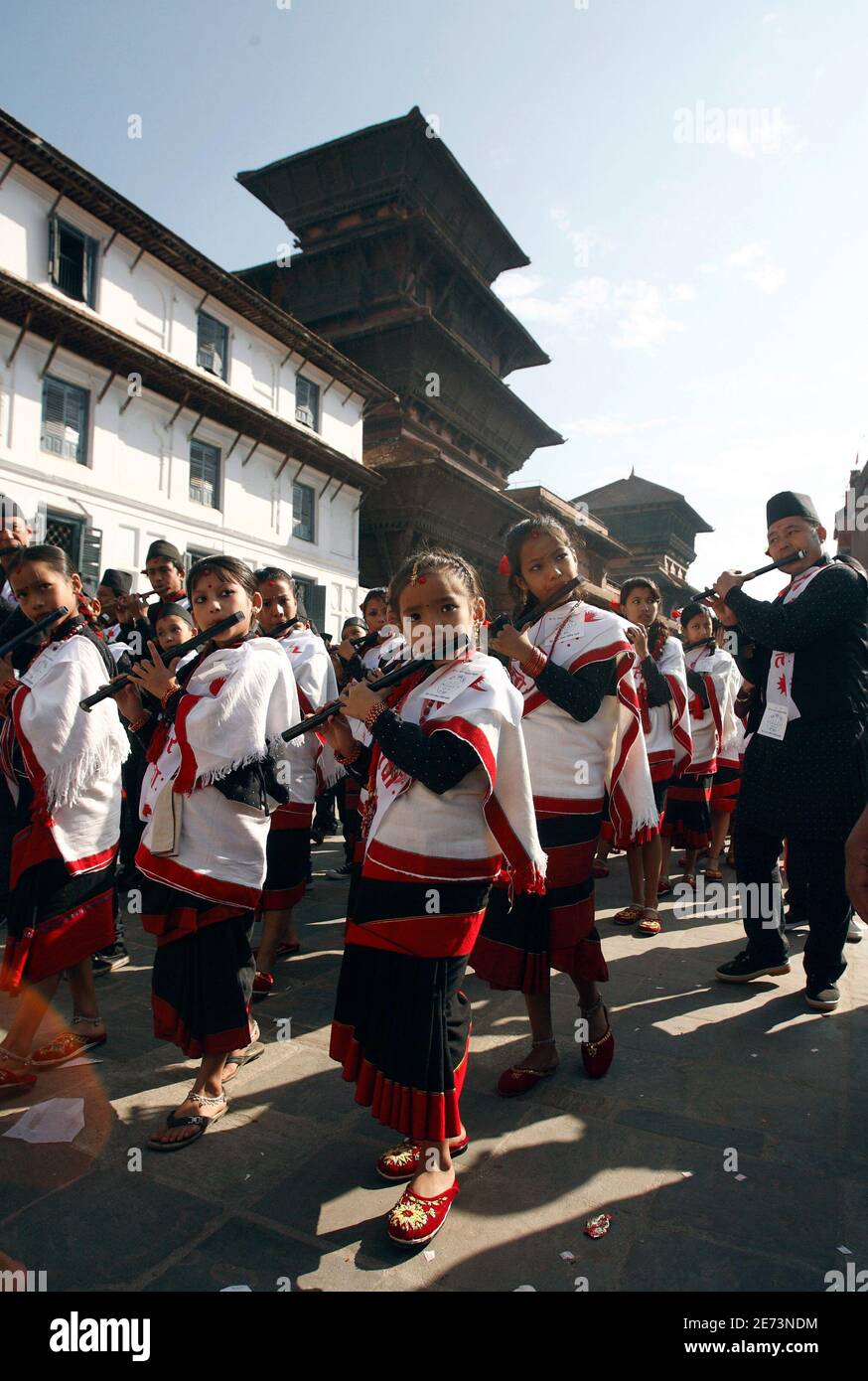 Newar people in society hi-res stock photography and images - Alamy
