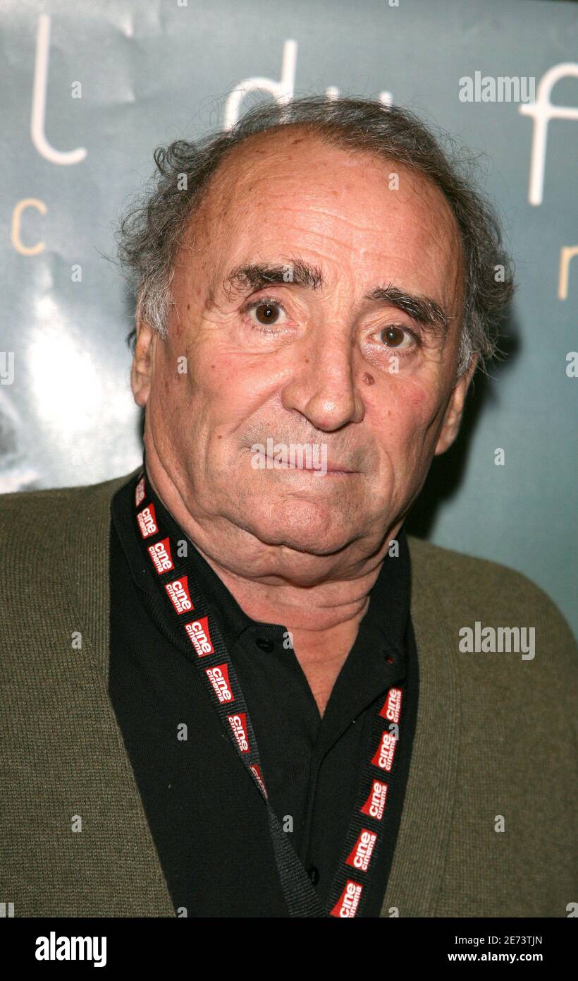 Actor Claude Brasseur attends the opening of the 18th Valenciennes ...