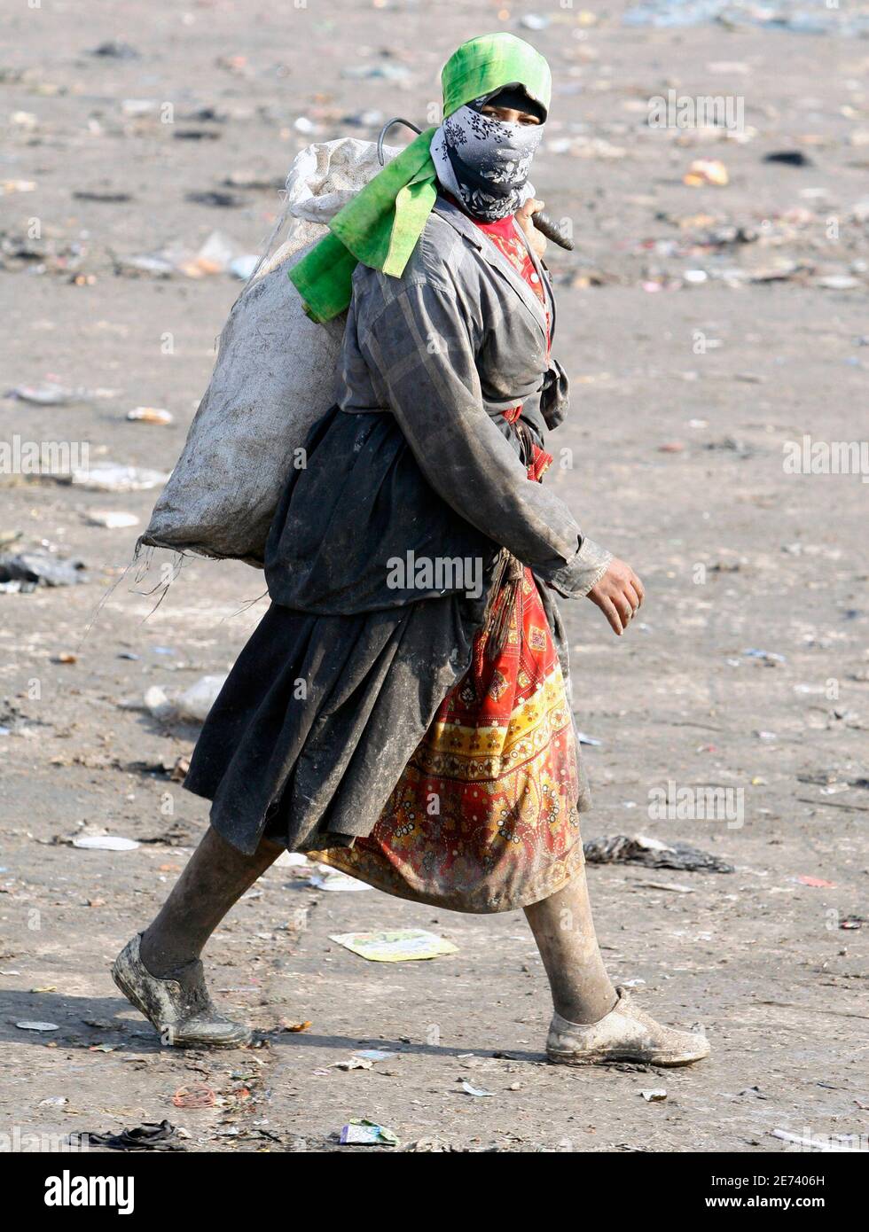 Garbage collector walks hi-res stock photography and images - Alamy