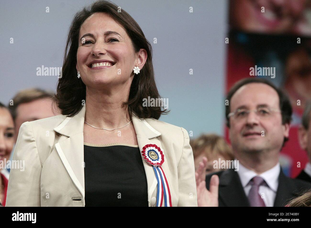 Segolene royal meeting hi-res stock photography and images - Alamy
