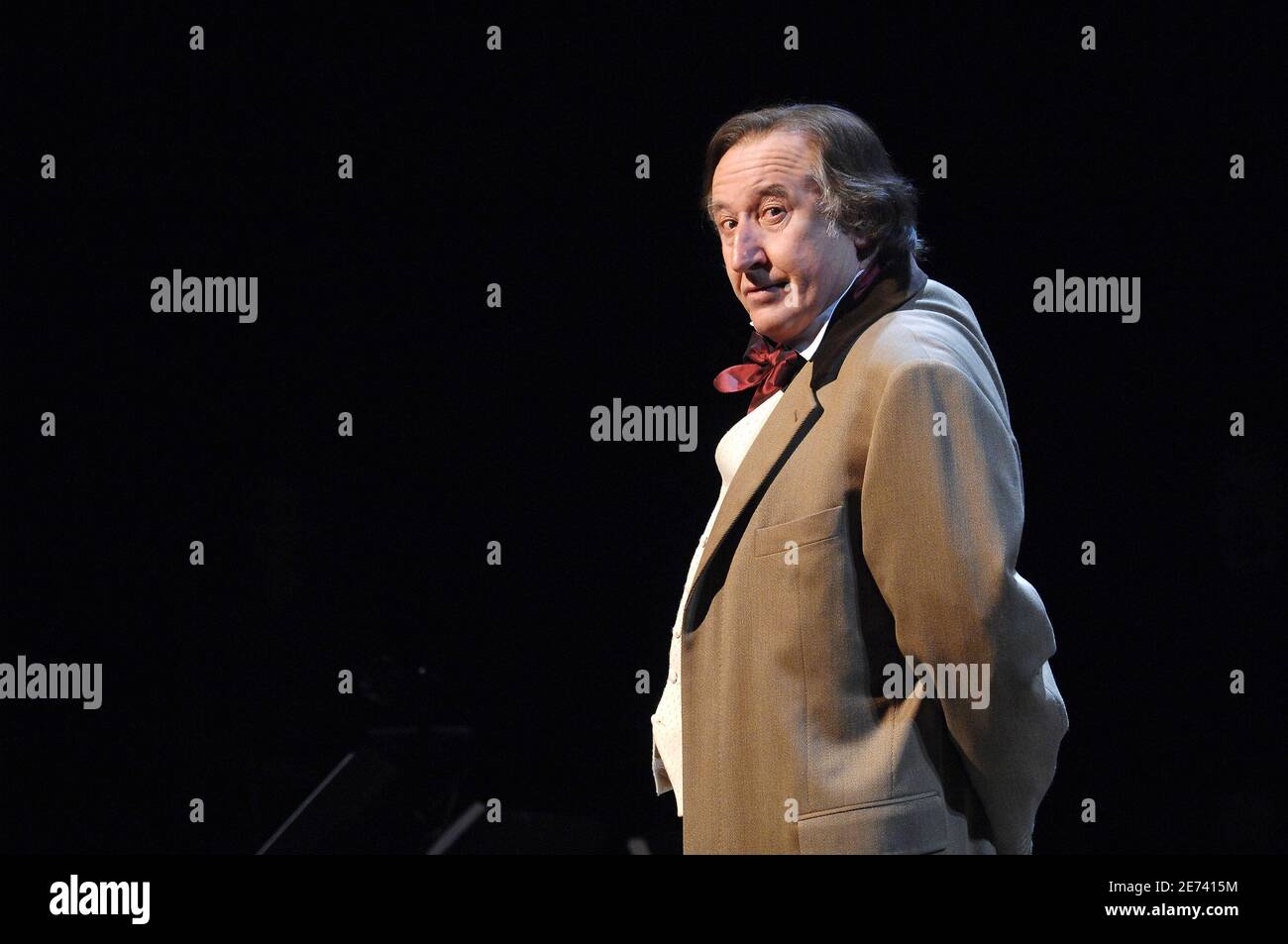 French actor Jean-Francois Balmer performs in play 'Le Talisman. Balzac ...