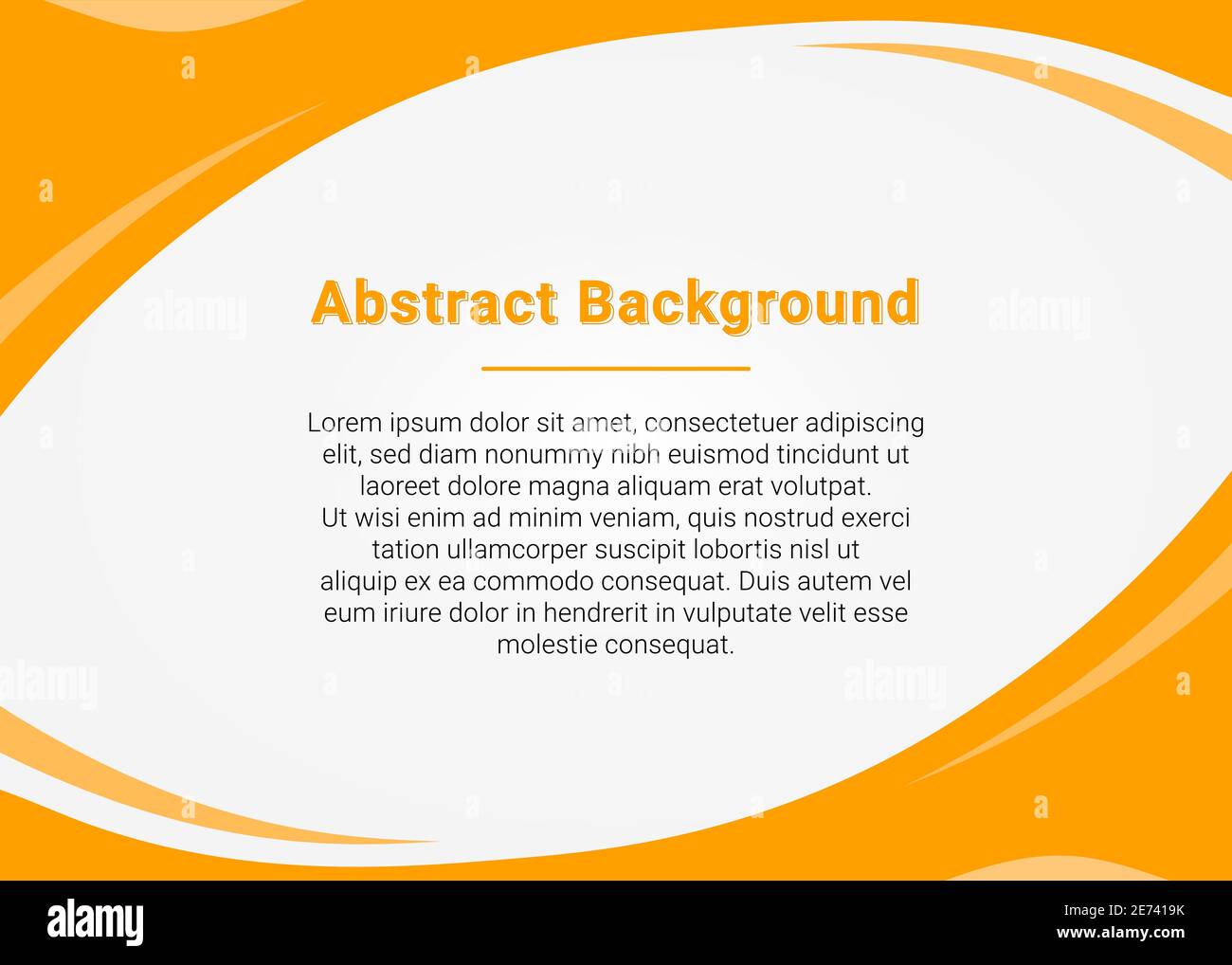 Yellow curve background for presentation Stock Vector Image & Art - Alamy