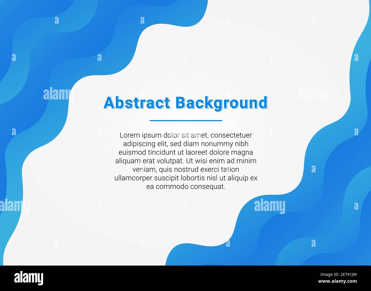 Blue wave presentation background Stock Vector Image & Art - Alamy