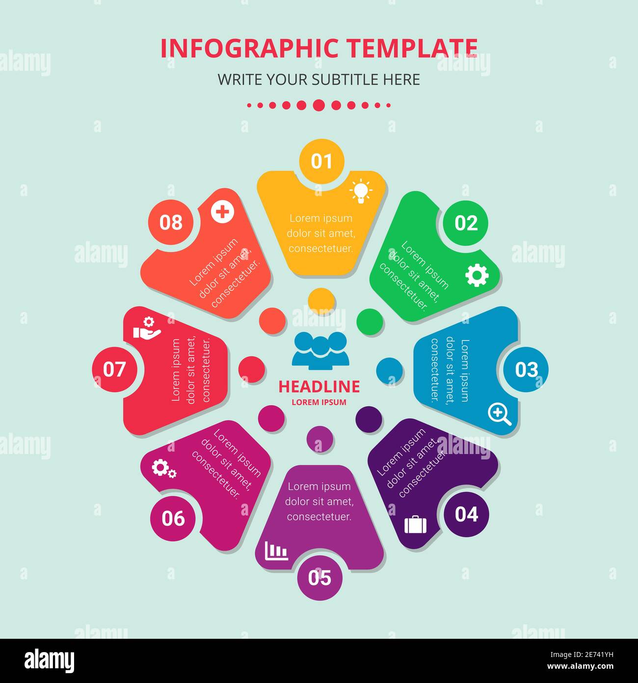 Infographics template hi-res stock photography and images - Alamy