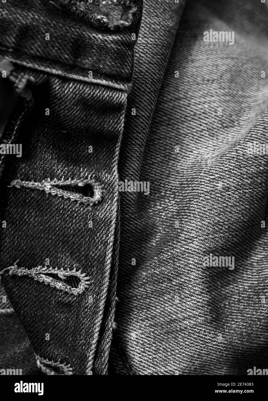 Closeup of the abstract jeans texture Stock Photo - Alamy