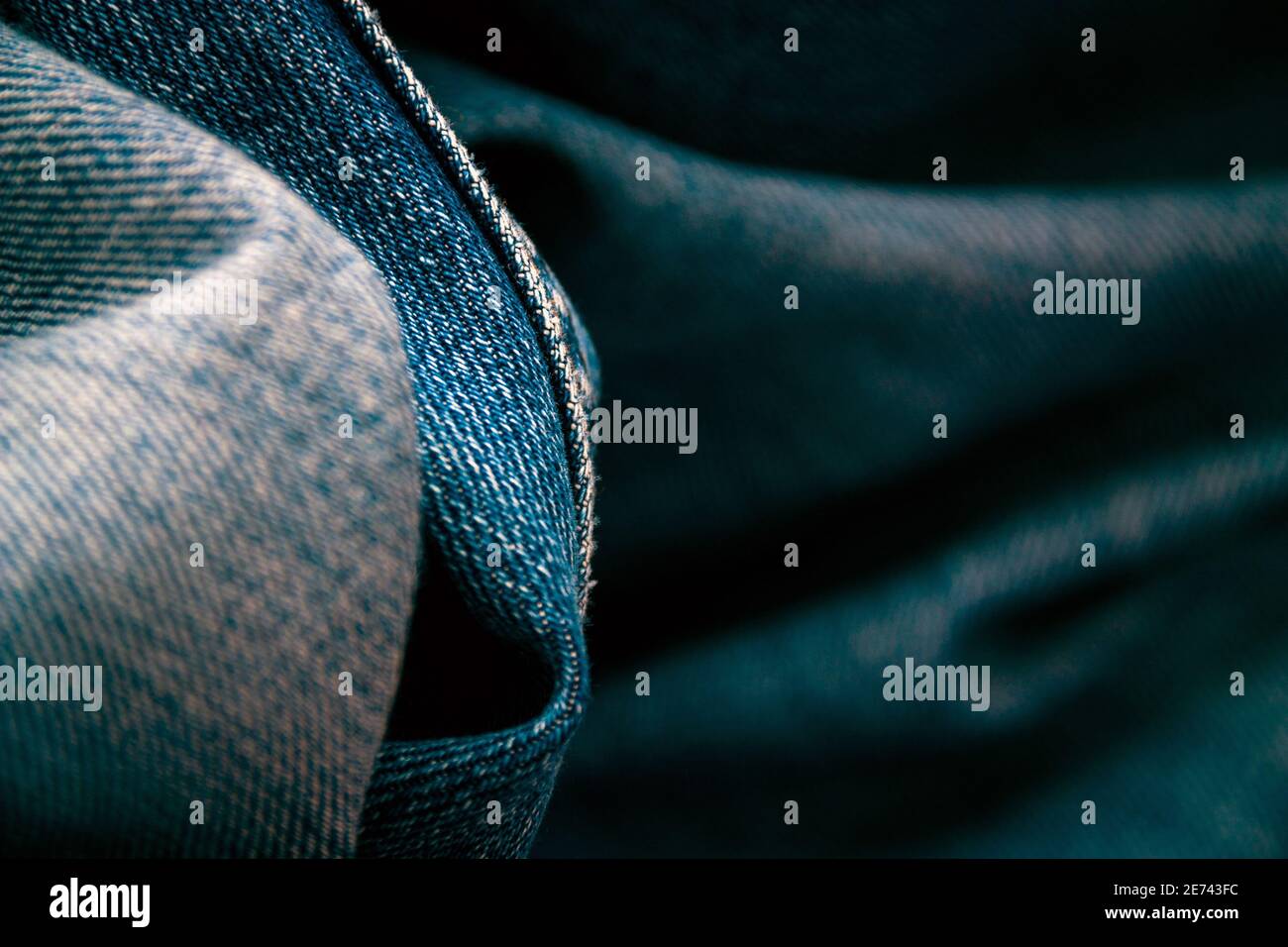 Closeup of the abstract jeans texture Stock Photo - Alamy