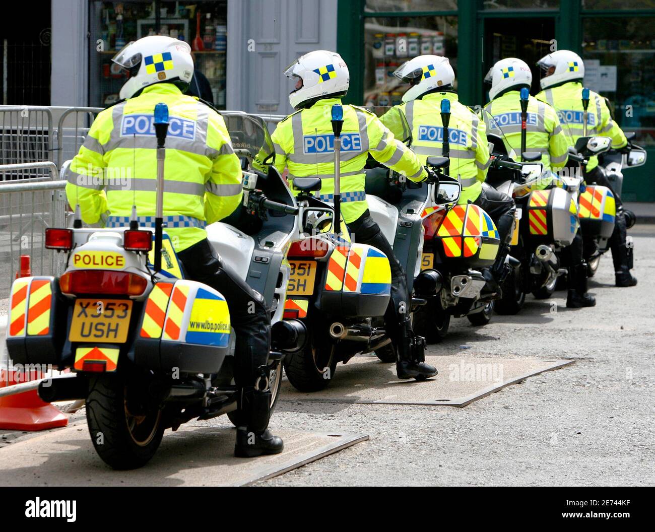 Scottish police motorbikes hi-res stock photography and images - Alamy