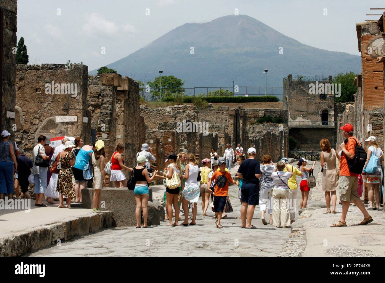 After eruption mount vesuvius in hi-res stock photography and images ...