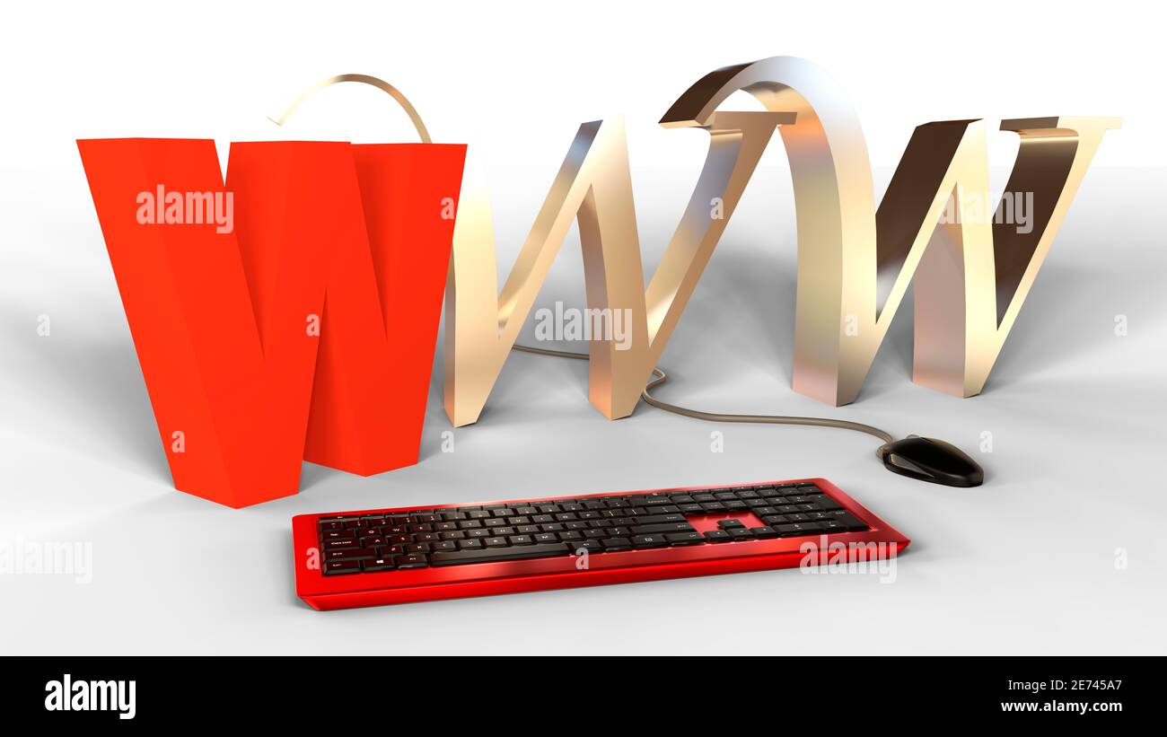 Keyboard buttons letters 3d hi-res stock photography and images - Alamy