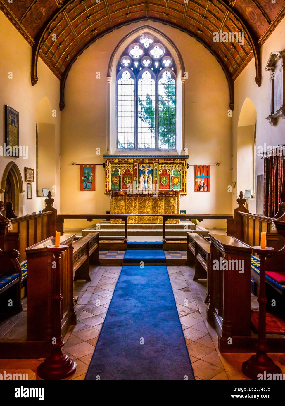 Norman window church hi-res stock photography and images - Alamy