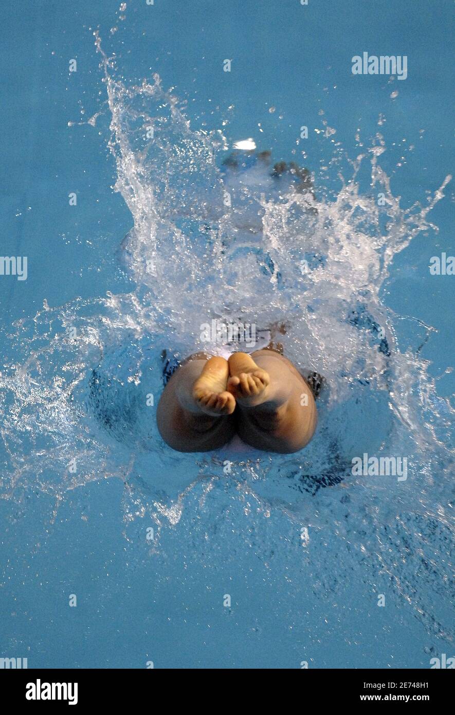 Japan's Saho Harada competes on synchronized swimming solo free final ...