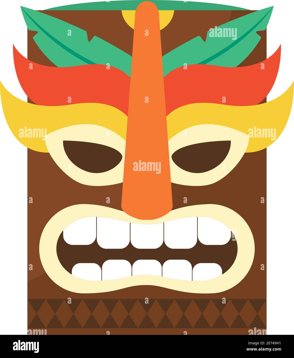 Tiki Mask Clipart