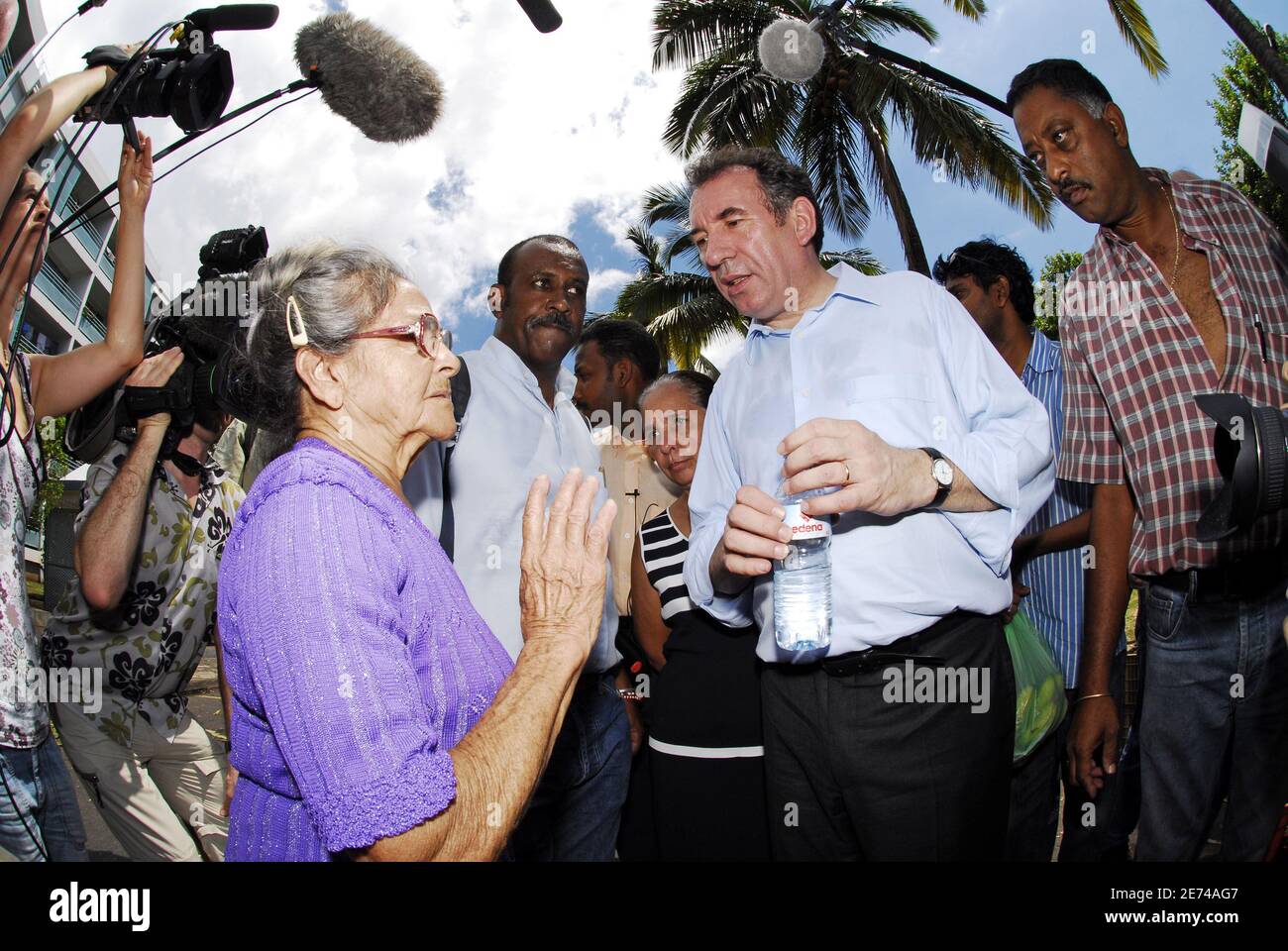 France's UDF political party presidential candidate Francois Bayrou ...