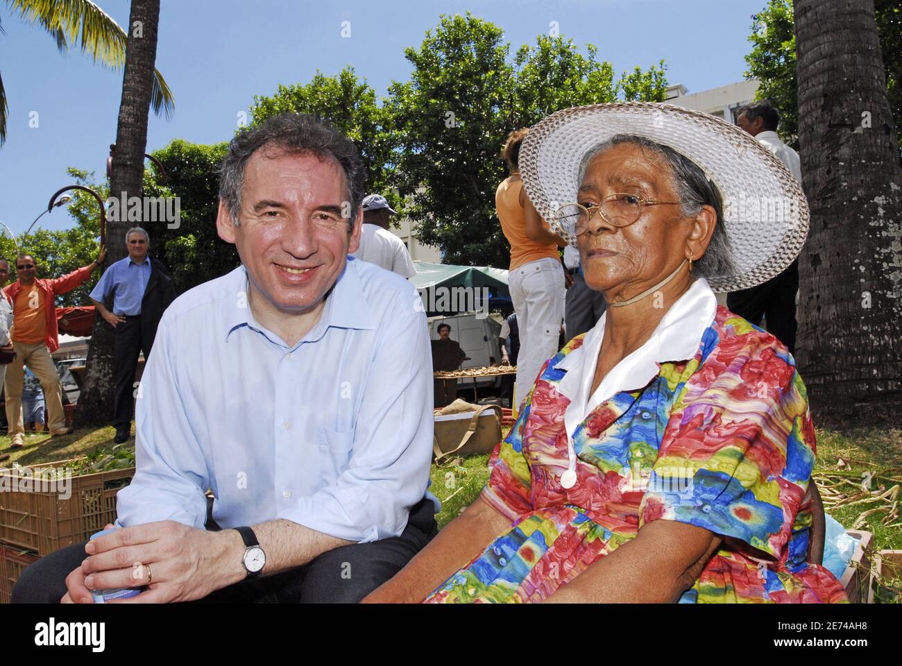 France's UDF political party presidential candidate Francois Bayrou ...