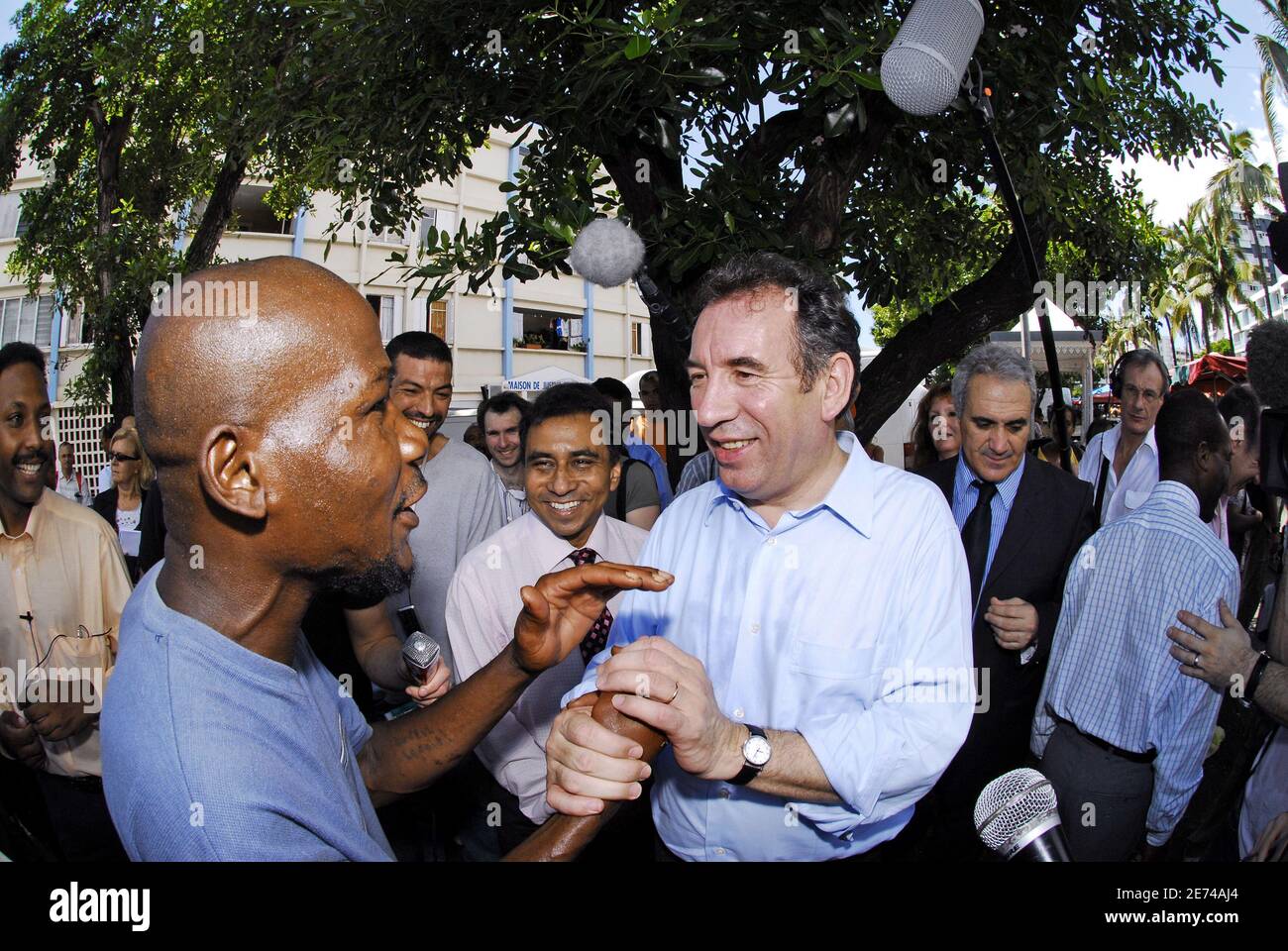 France's UDF political party presidential candidate Francois Bayrou ...