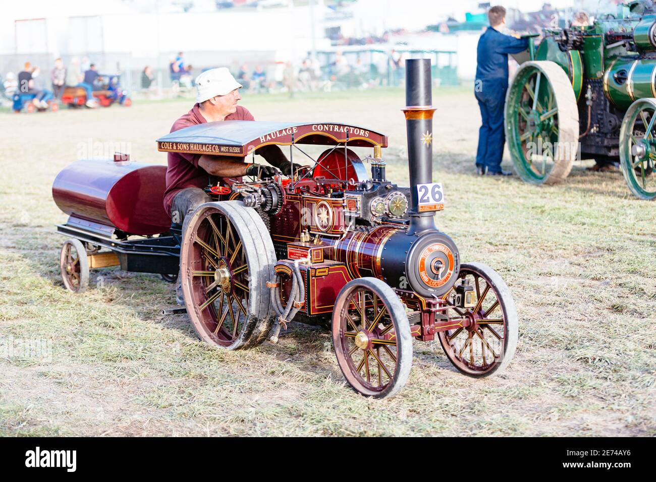 Burrell miniature steam engine at the Great Dorset Steam Fair 2019 ...