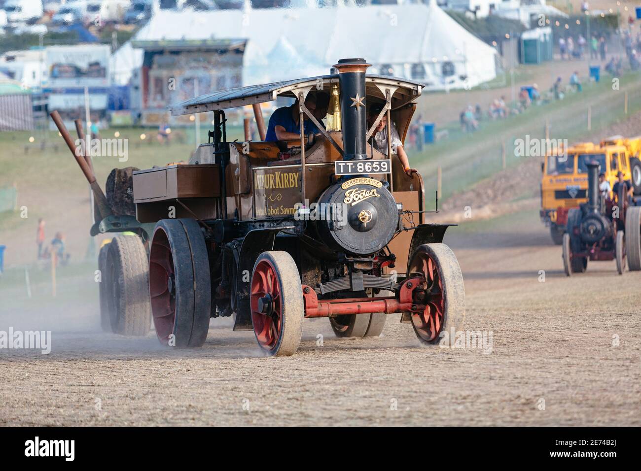 Foden Tractor 12370, Island Chief TT8659 compound truck built 1926 at ...