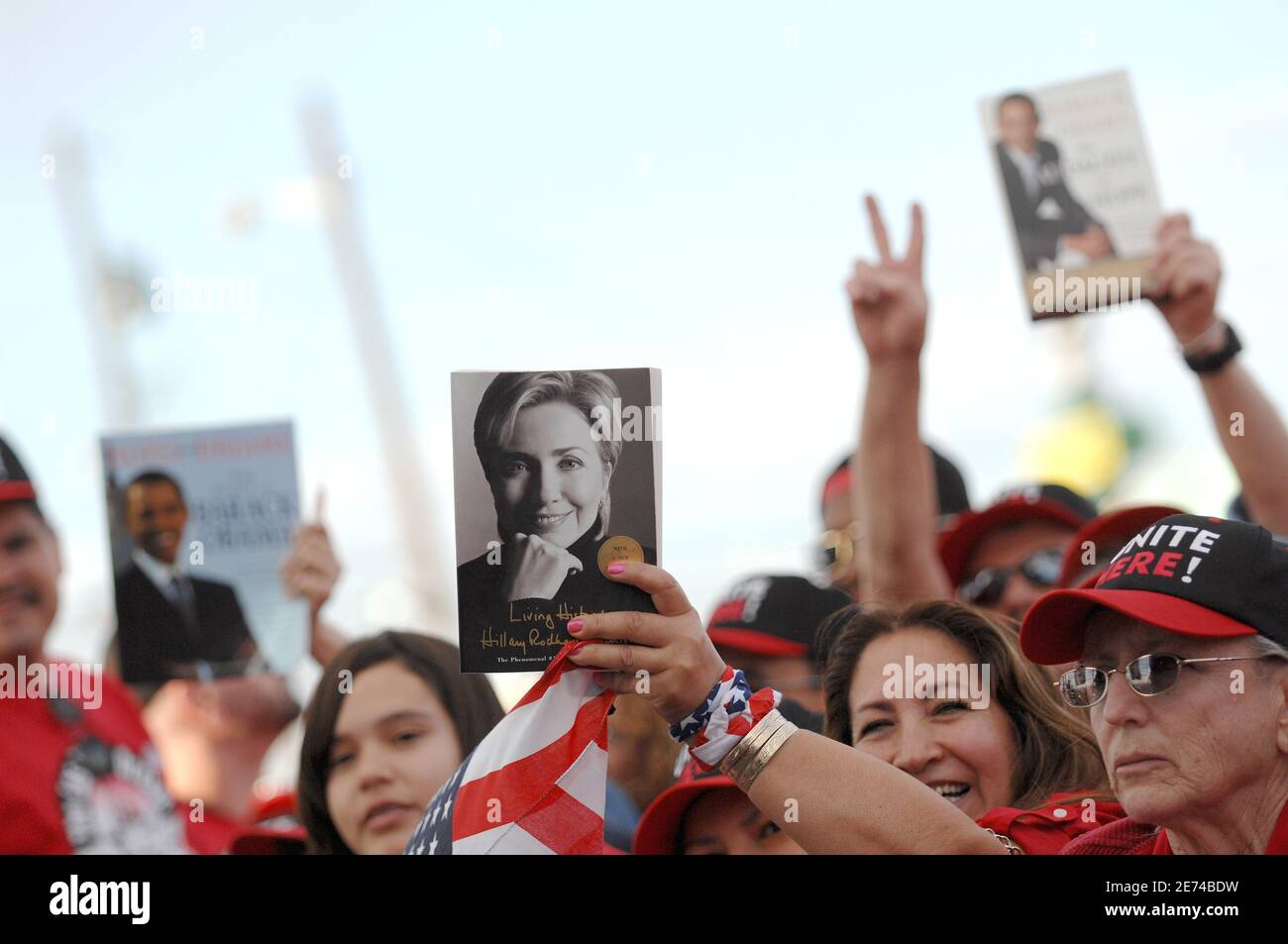 Culinary Workers Union at a contract rally in Las Vegas on Friday ...