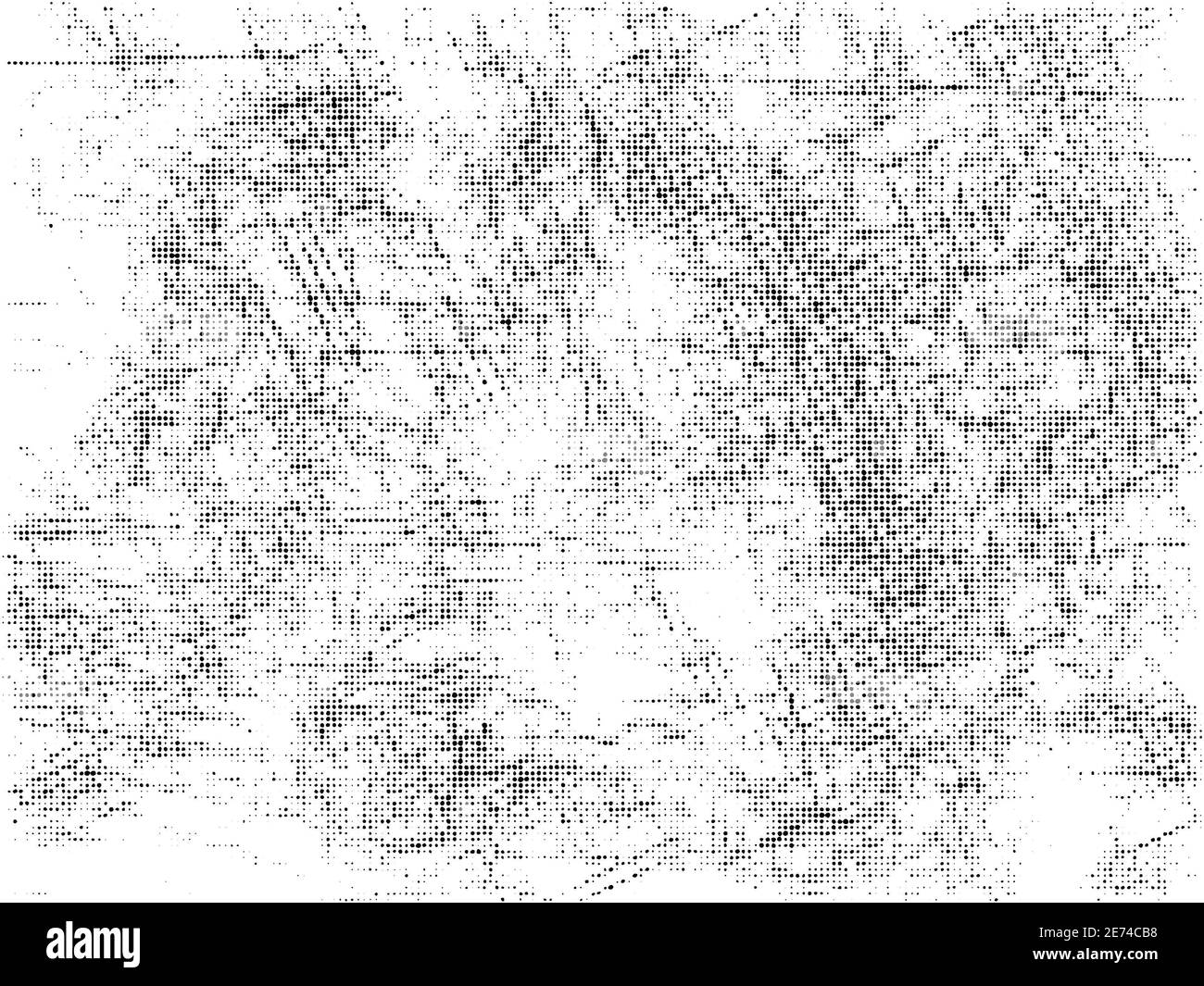 Surfaces with a twisted chain. Black and gray distress overlay ...