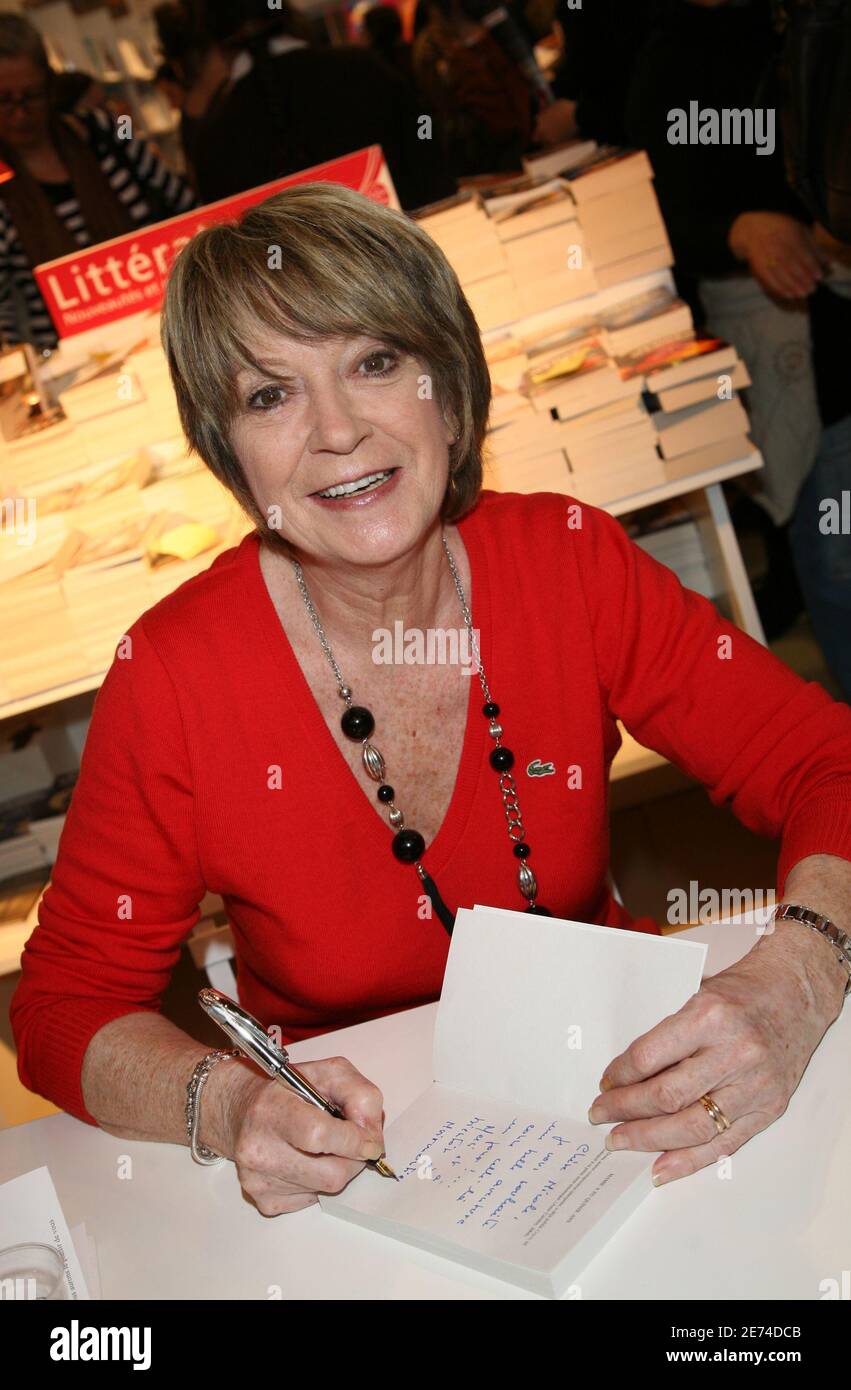 French author, singer and song-writer Alice Dona poses during the Book ...