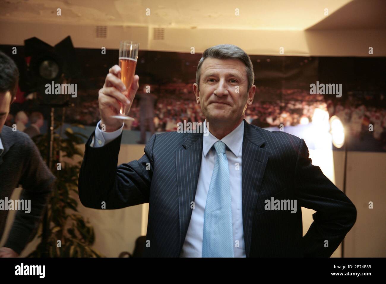 MPF (Mouvement pour la France) presidential candidate Philippe de ...