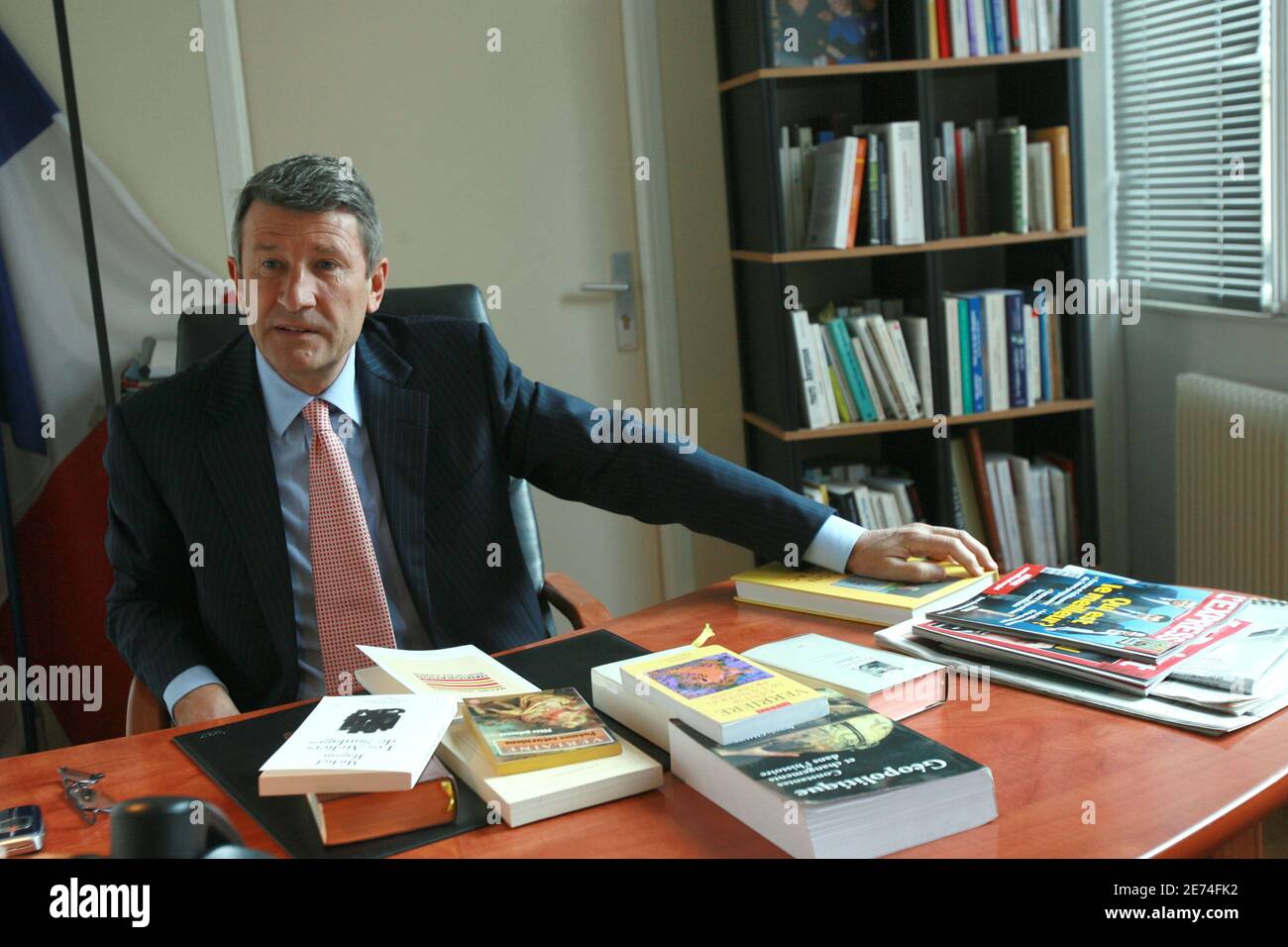 MPF (Mouvement pour la France) presidential candidate Philippe de ...