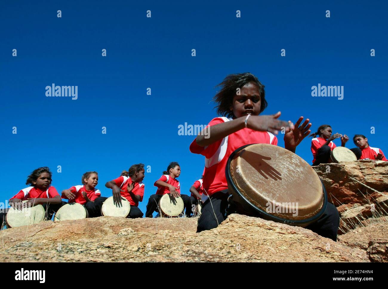 Aboriginal Children School Australia High Resolution Stock Photography ...