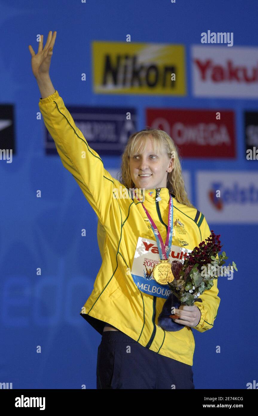 Australia's Jessicah Schipper wins the gold medal on women's 200 meters ...