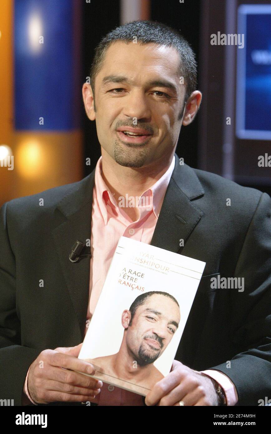Mahyar Monshipour promotes his book 'Ma rage d'etre francais' during ...