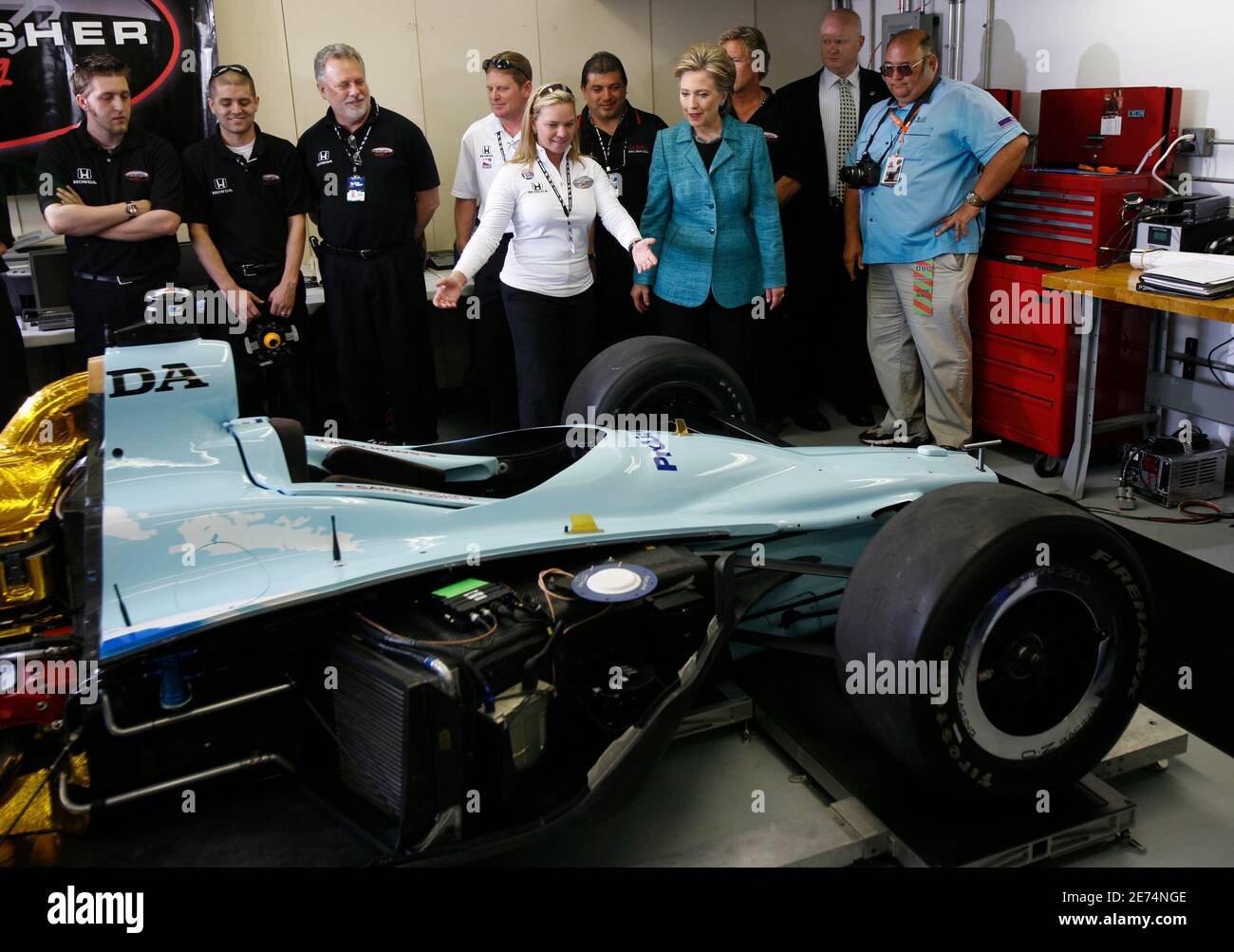 Sarah fisher race car driver hi-res stock photography and images - Alamy