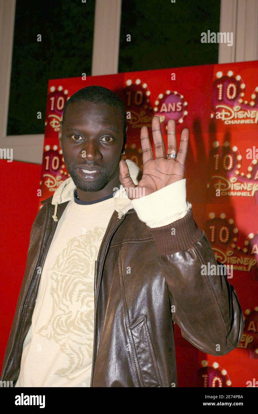 French Humorist Omar attends the 10th Anniversary party of Disney ...
