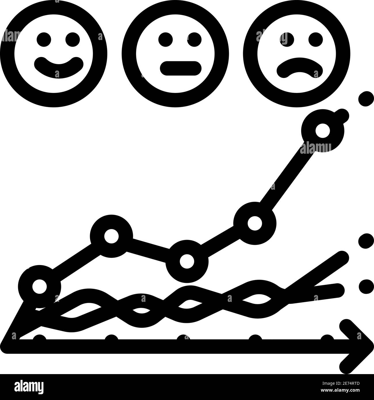 infographic reviews of call center line icon vector illustration Stock ...