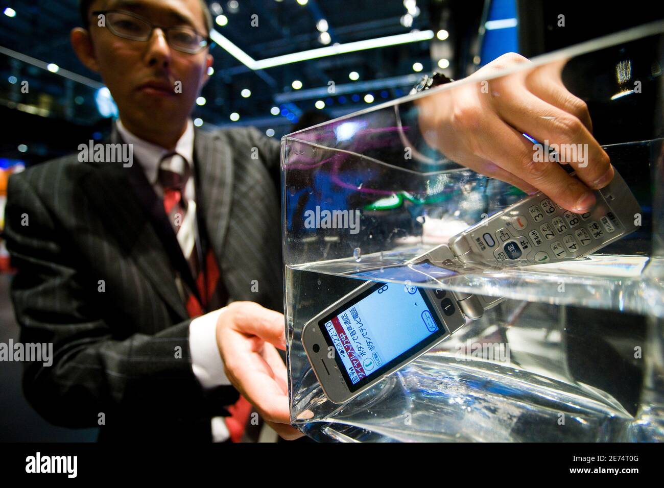 Fujitsu booth hi-res stock photography and images - Alamy