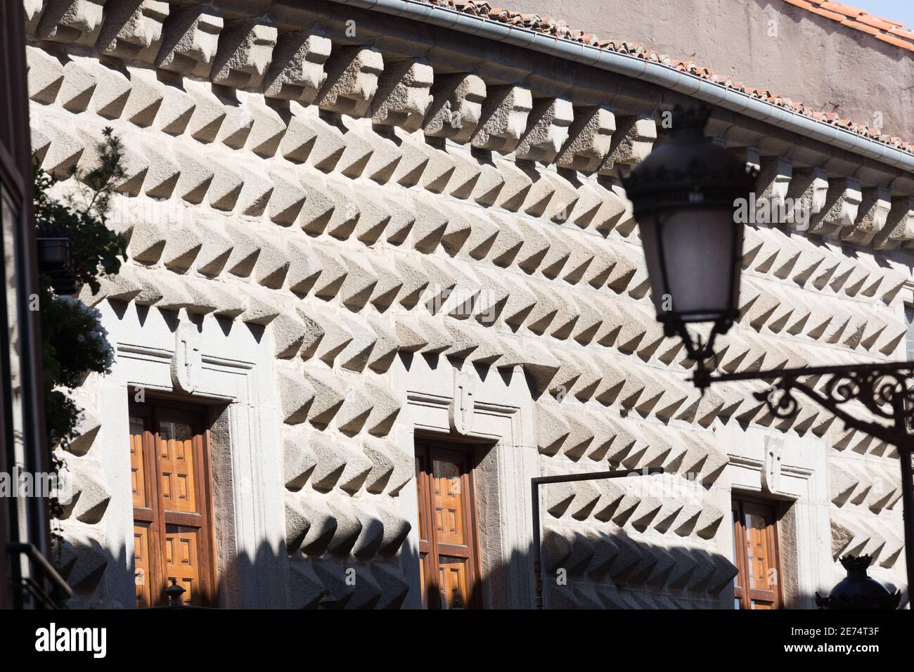 Segovia Spain: Casa De Los Picos, or House of Spikes now houses the ...