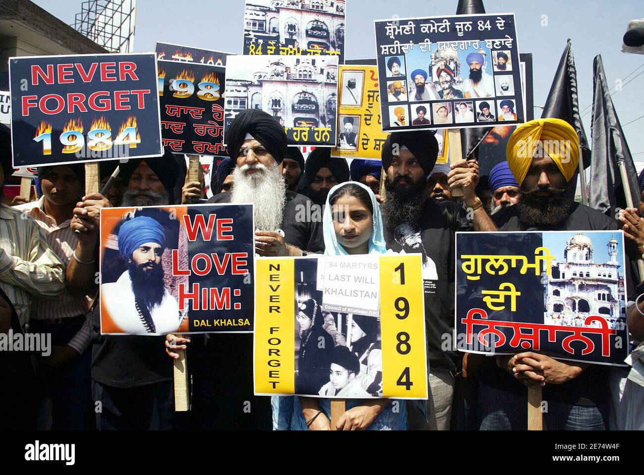 Sikh separatist hi-res stock photography and images - Alamy