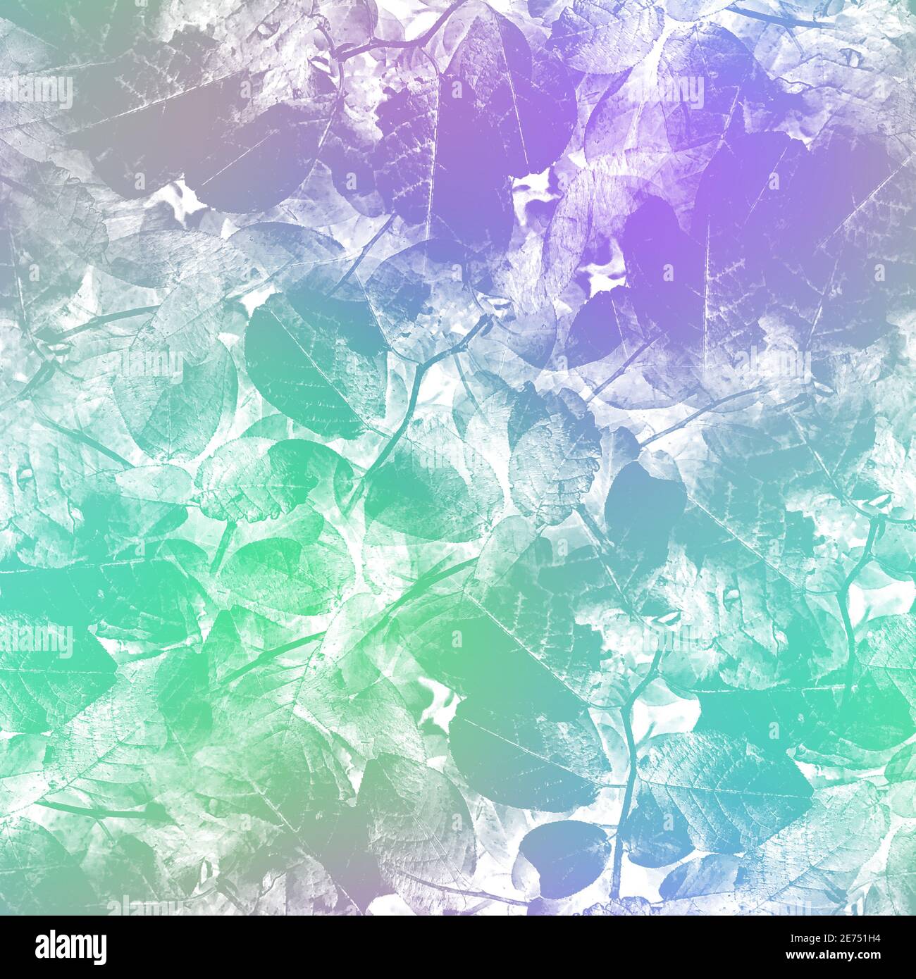 Seamless satin soft pastel color leaves pattern Stock Photo - Alamy