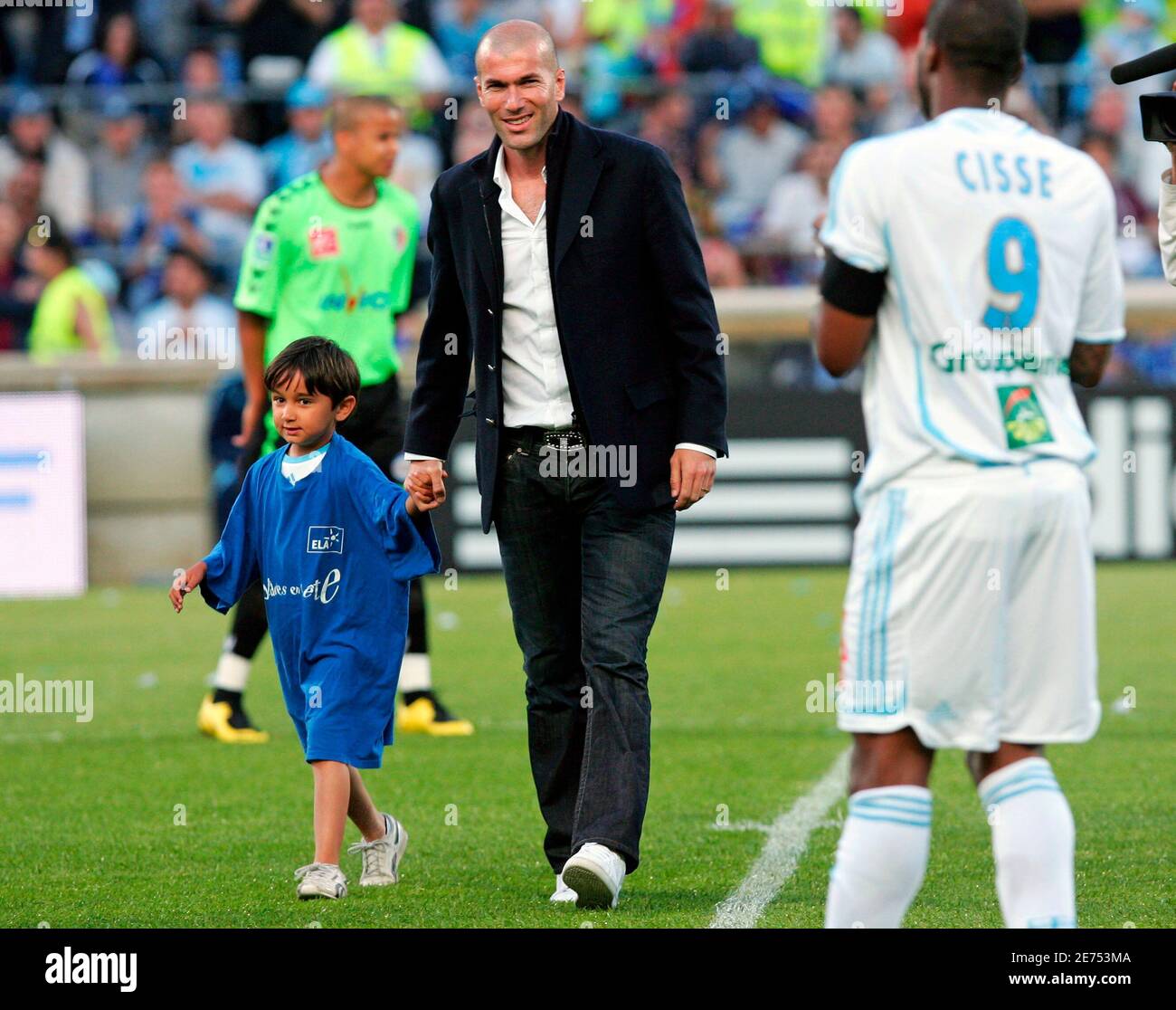 Zinedine zidane france marseille france hi-res stock photography and ...