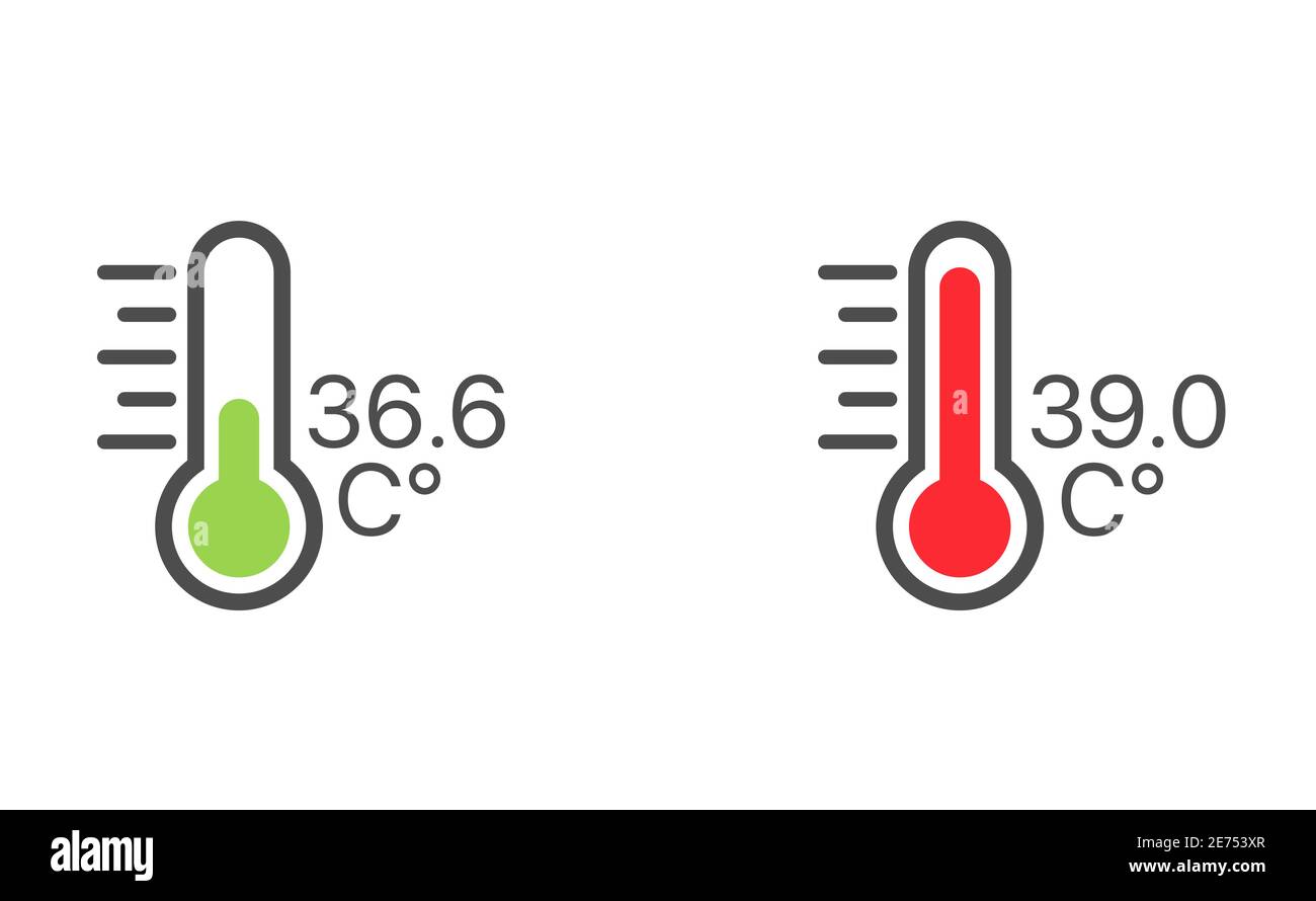 Celsius thermometer Stock Vector Images - Alamy