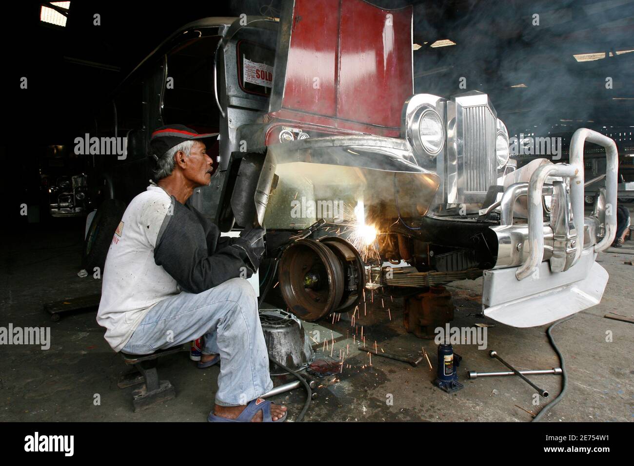 Inside jeepney hi-res stock photography and images - Alamy