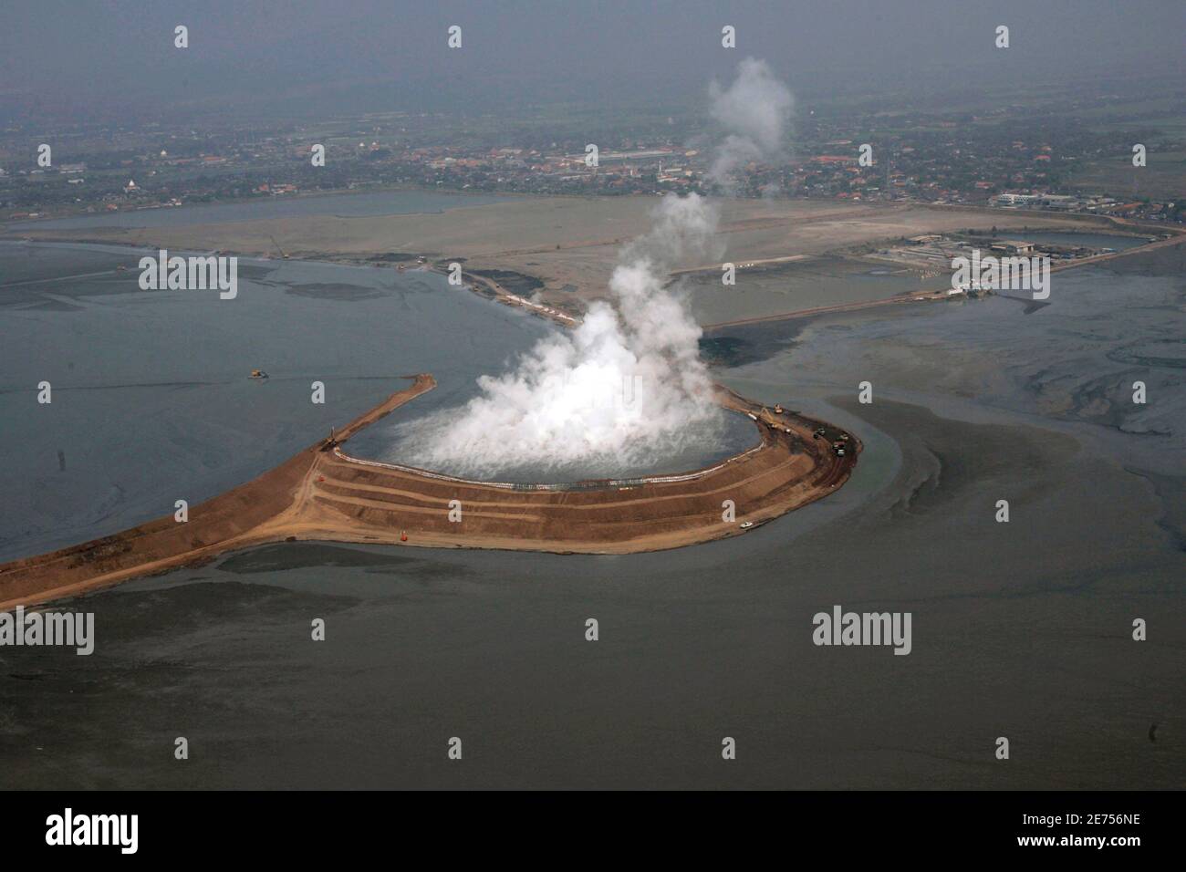 Mud erupting from mud volcano hi-res stock photography and images - Alamy