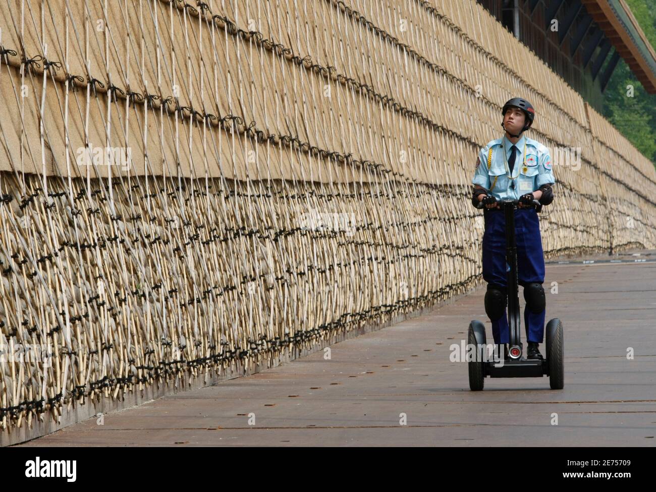Security guard on segway transporter hi-res stock photography and ...