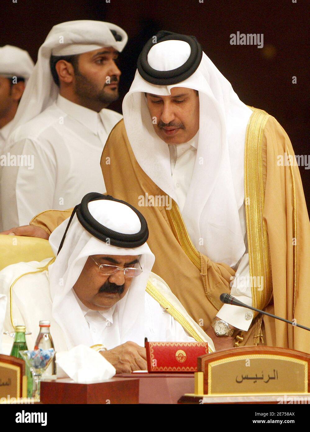 Sheikh hamad bin jassem bin jabr al thani hi-res stock photography and ...