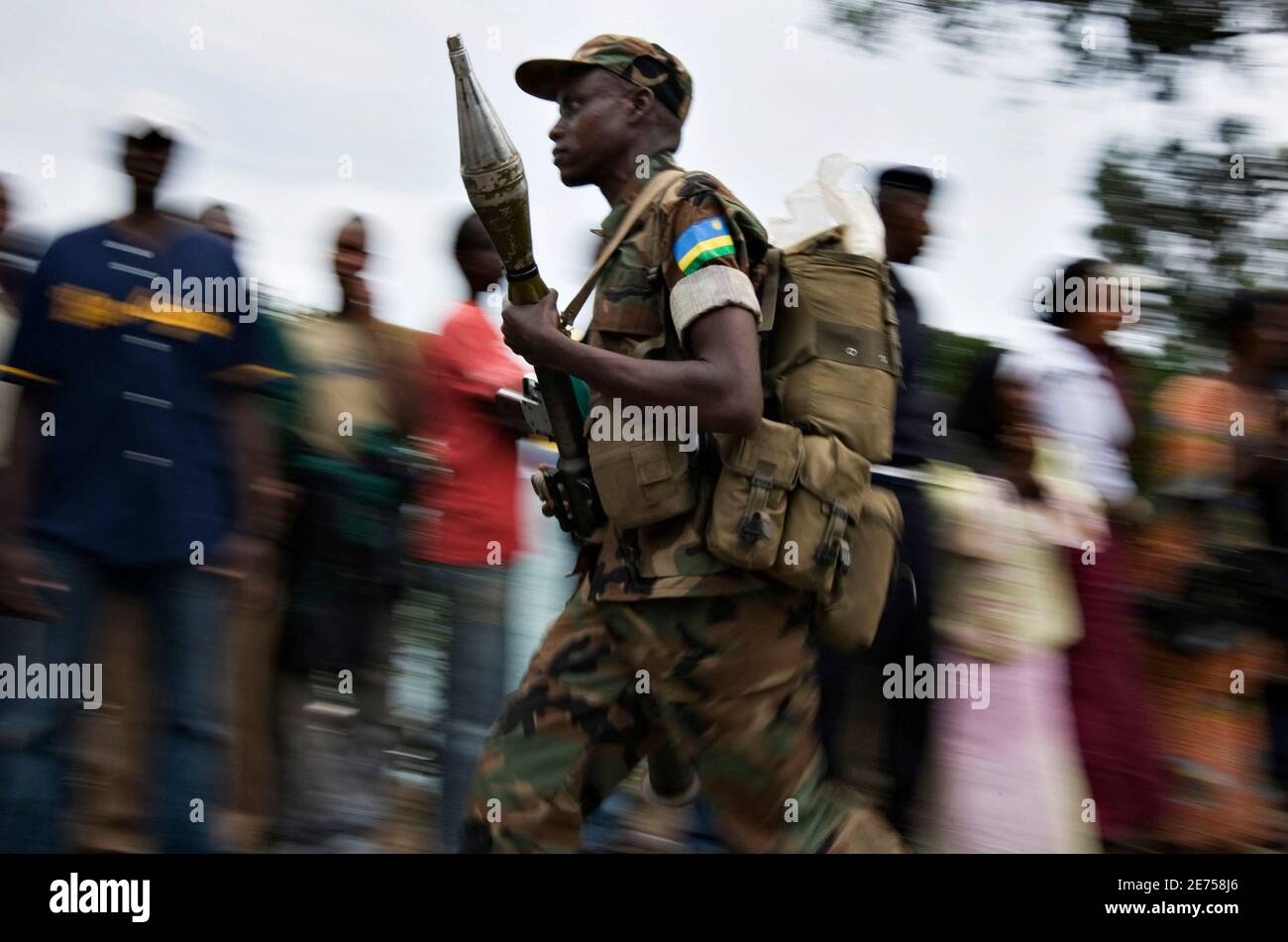 Hutu soldier rwanda hi-res stock photography and images - Alamy