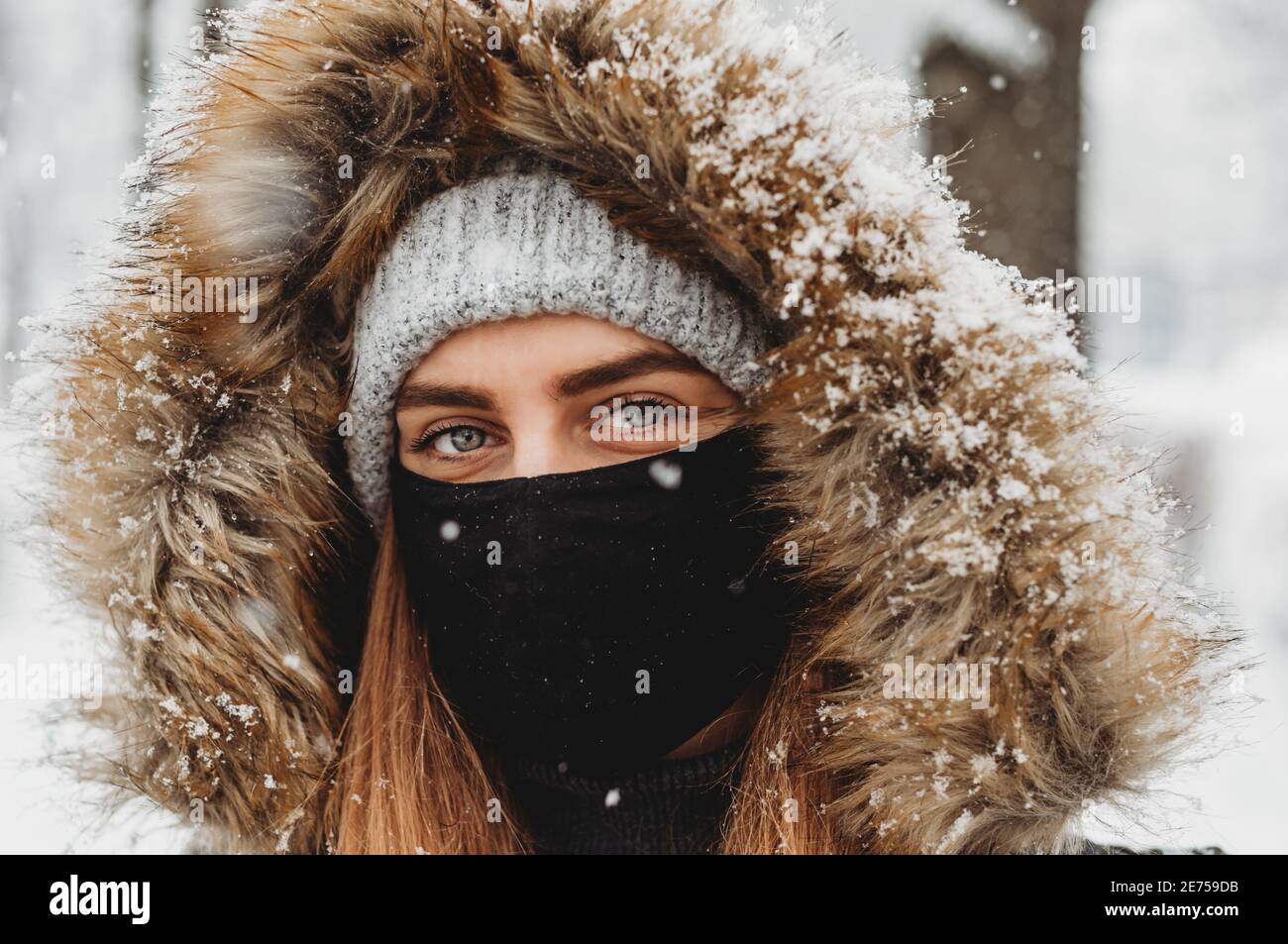 Close up young woman facial mask hi-res stock photography and images ...