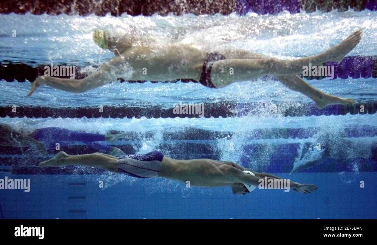 Michael Phelps Swimming Leg High Resolution Stock Photography and ...