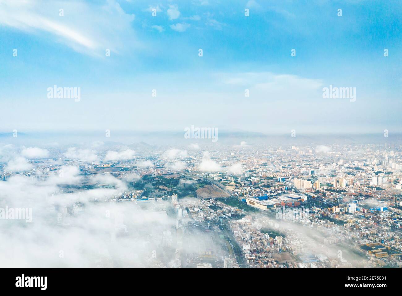 Aerial view of lima hi-res stock photography and images - Alamy