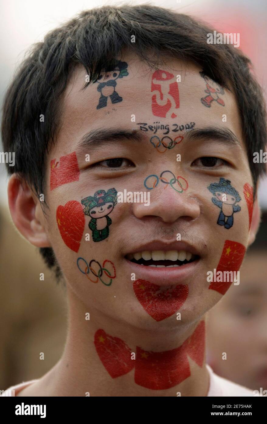 Olympic Torch 2008 Beijing Relay High Resolution Stock Photography and ...