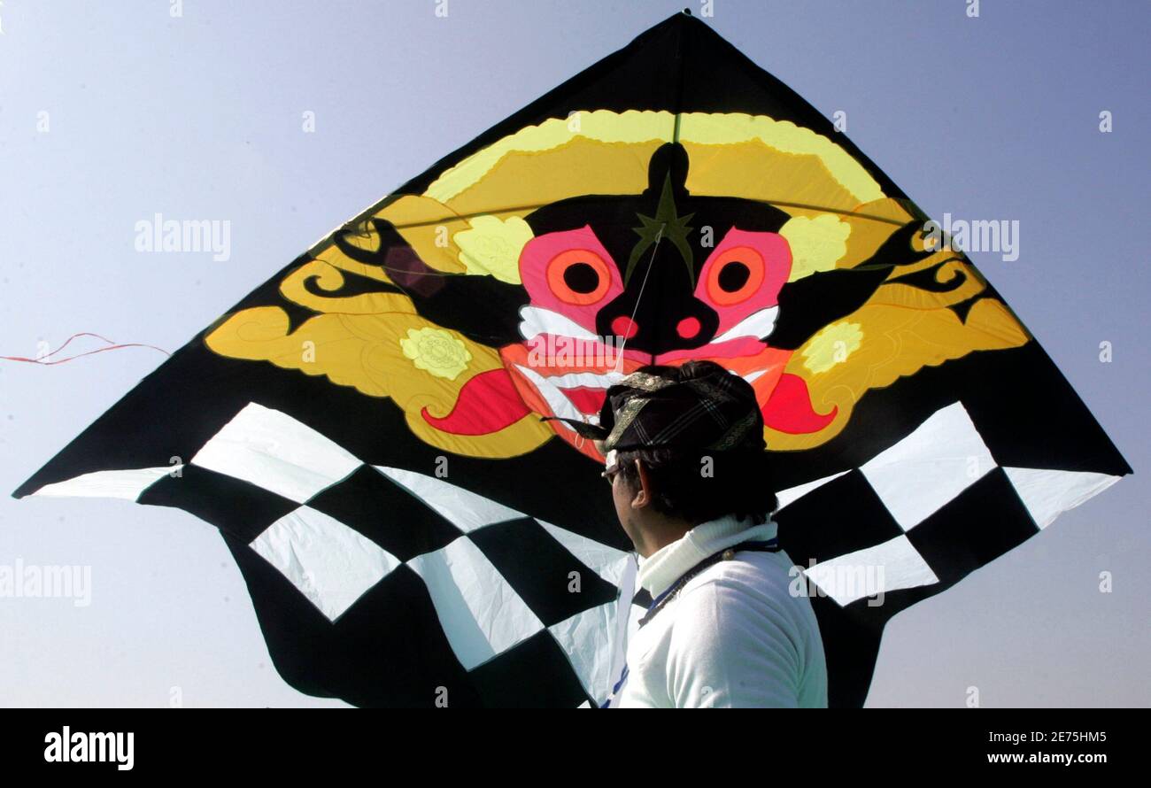 International kite festival in india hi-res stock photography and ...