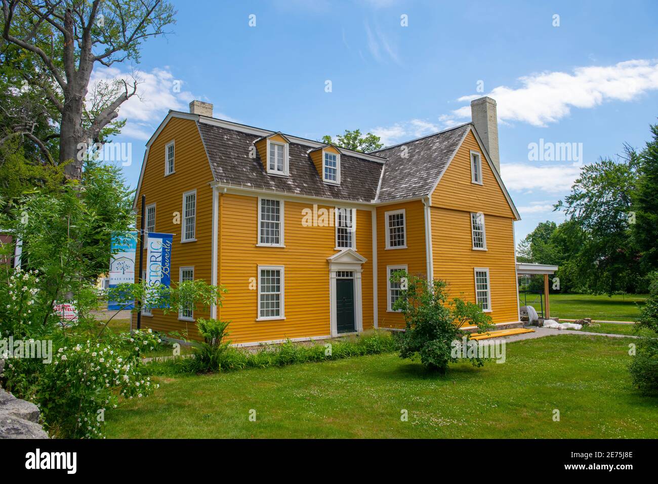 John Hale House in Hale Farm at 39 Hale Street in historic center of ...