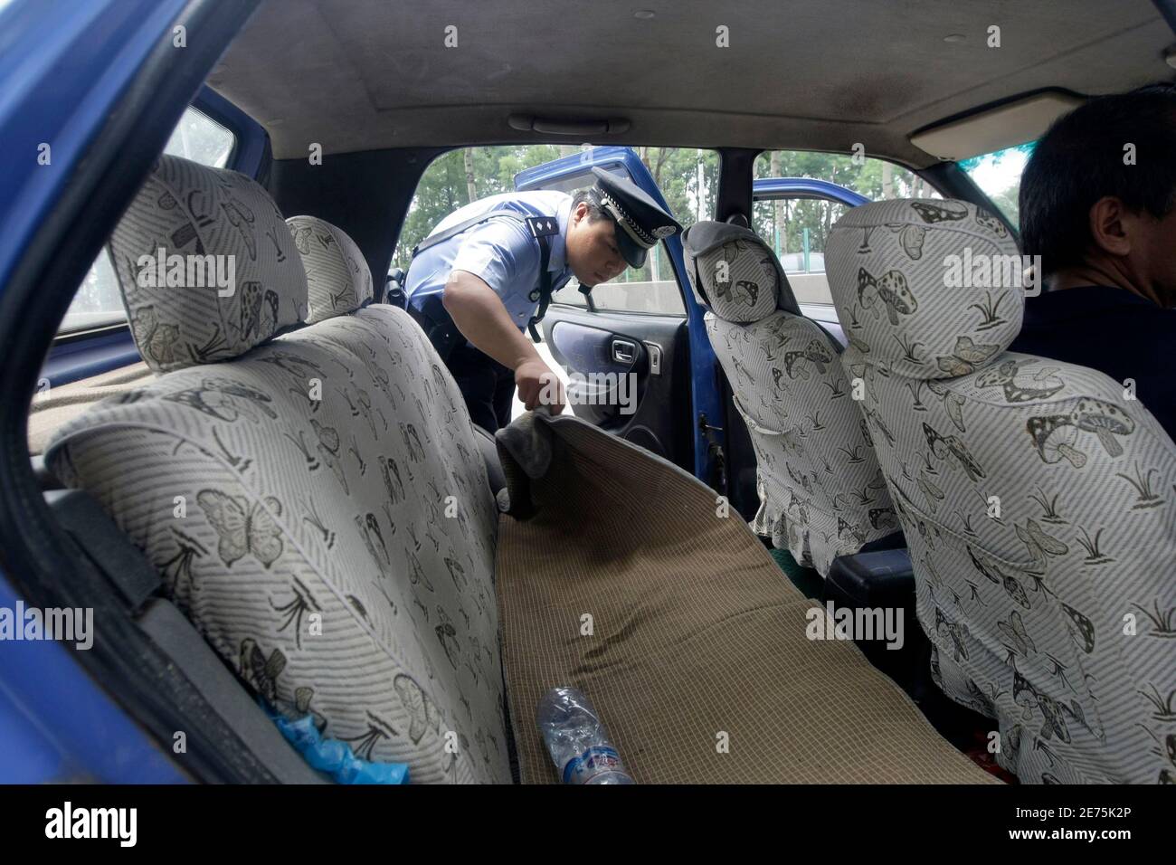 Olympic Security Vehicle Checkpoint High Resolution Stock Photography ...